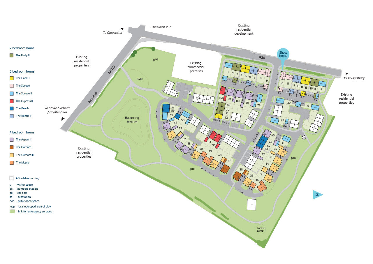 Lapwing Meadows | New Homes in Coombe Hill for Sale, New Build Houses ...