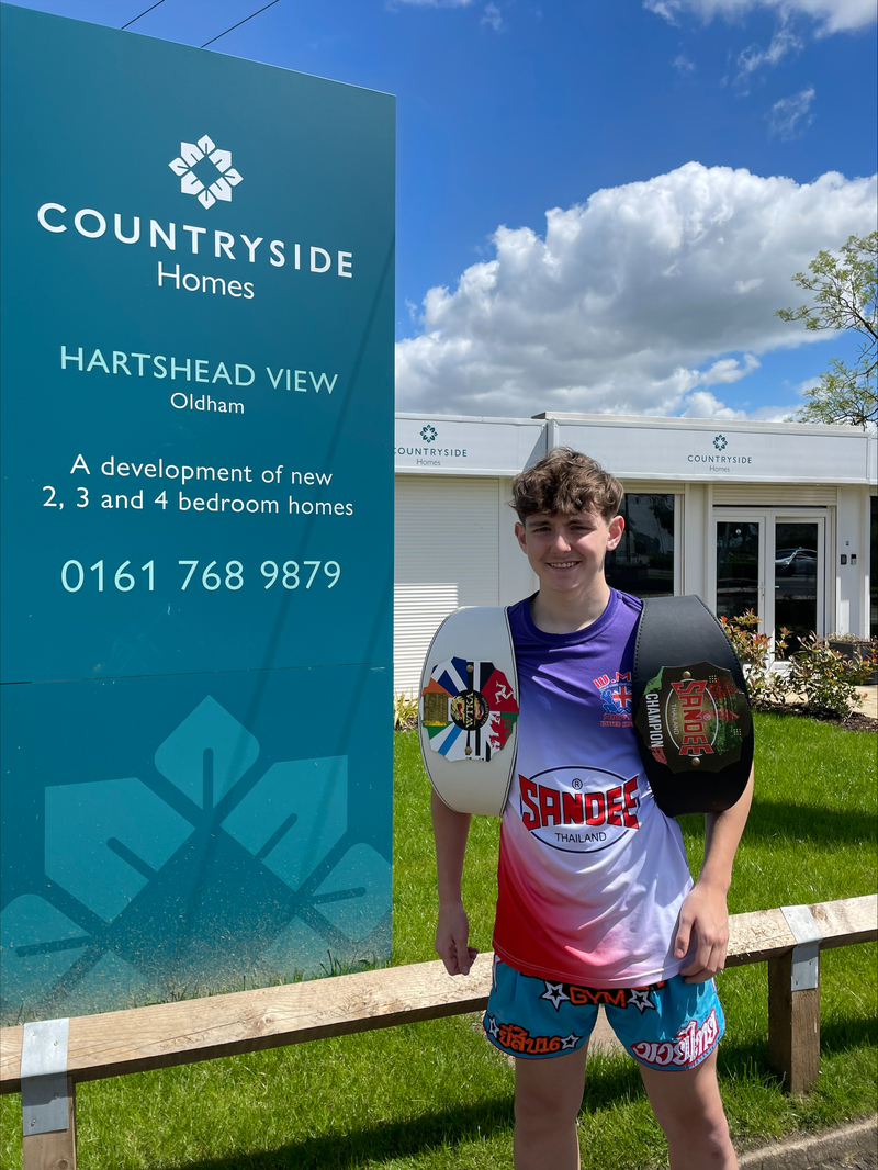 Bright future for Oldham Thai Boxer | Countryside Homes | Countryside Homes