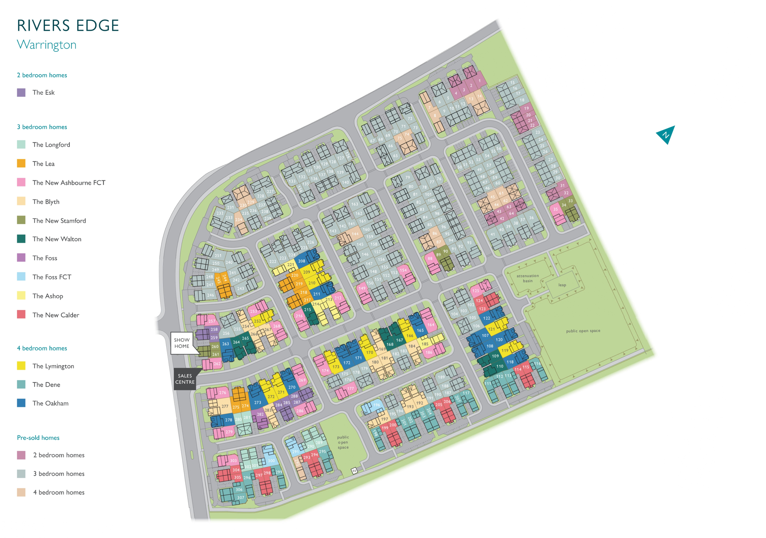 Rivers Edge | New Homes in Warrington for Sale, New Build Houses Near ...