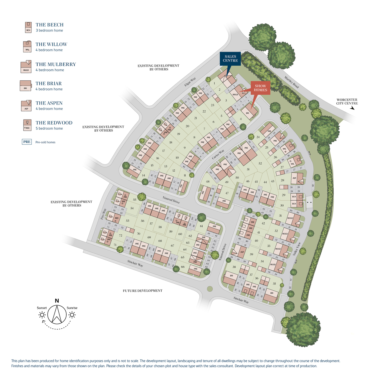 Home 29 - The Beech | Elgar Park | New Homes For Sale in Worcester ...
