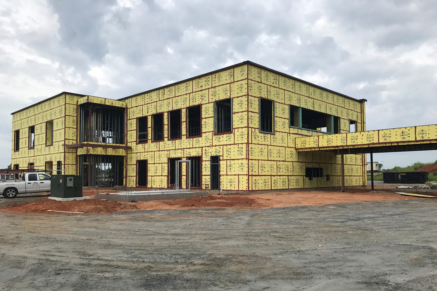 Cladding Fastener Treatment with DensElement®Barrier System | Build ...