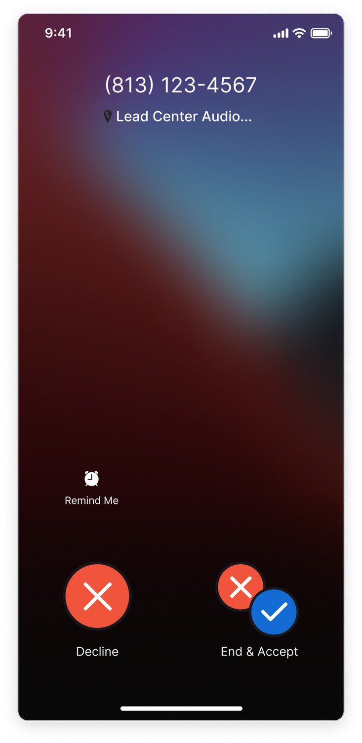 Placing calls on hold in the Lead Center mobile app – CallRail Help Center