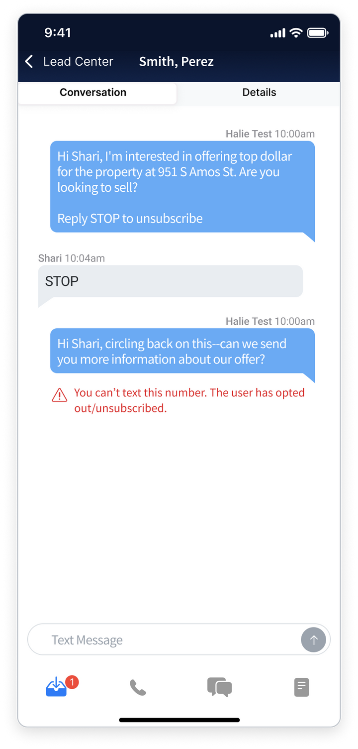 Using opt-in/opt-out keywords in the Lead Center mobile app – CallRail ...